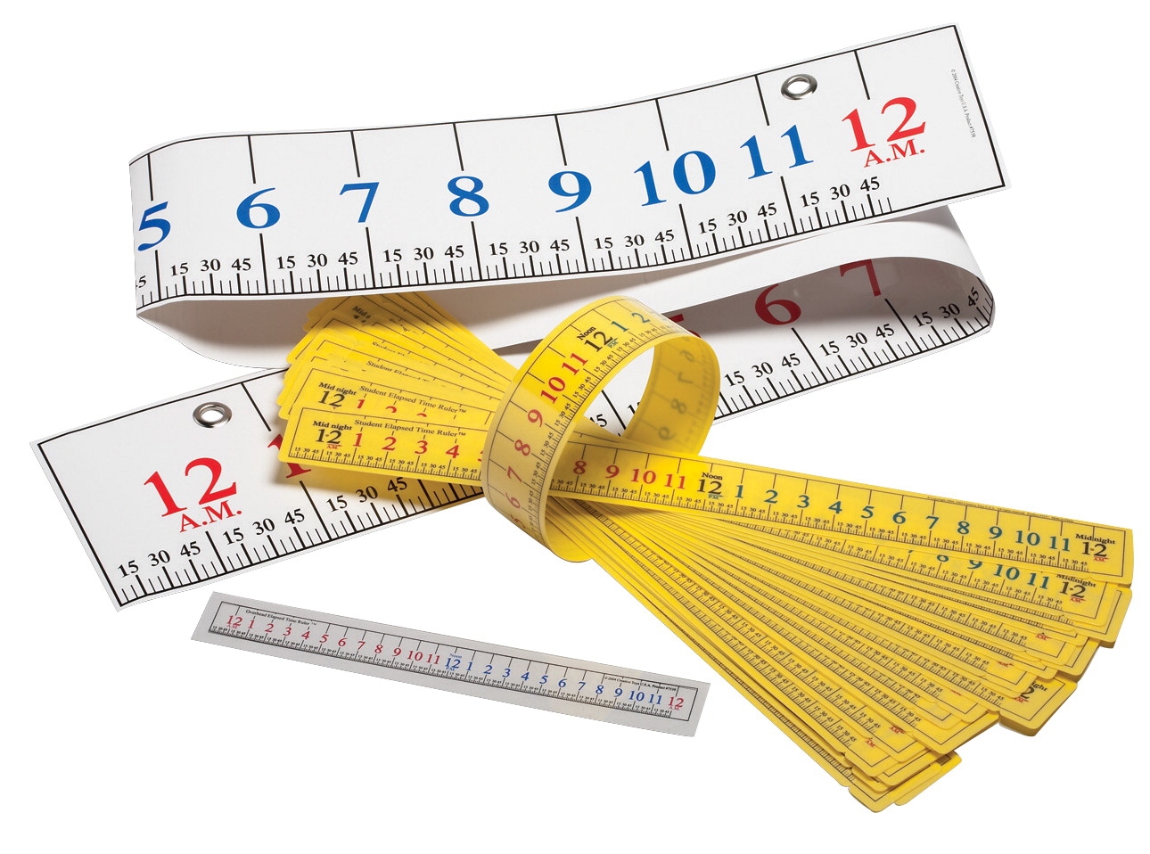 MansionAthletics.com : Learning Advantage Elapsed Time Ruler, Classroom ...