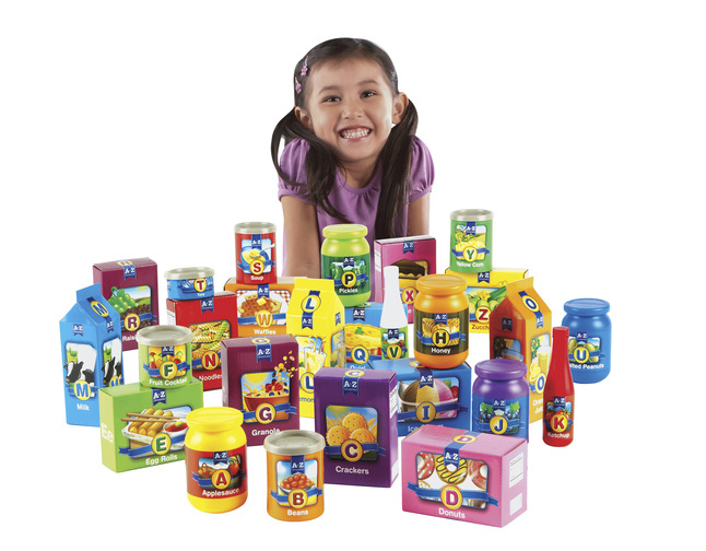 MansionSchools.com : Learning Resources A To Z Alphabet Groceries ...