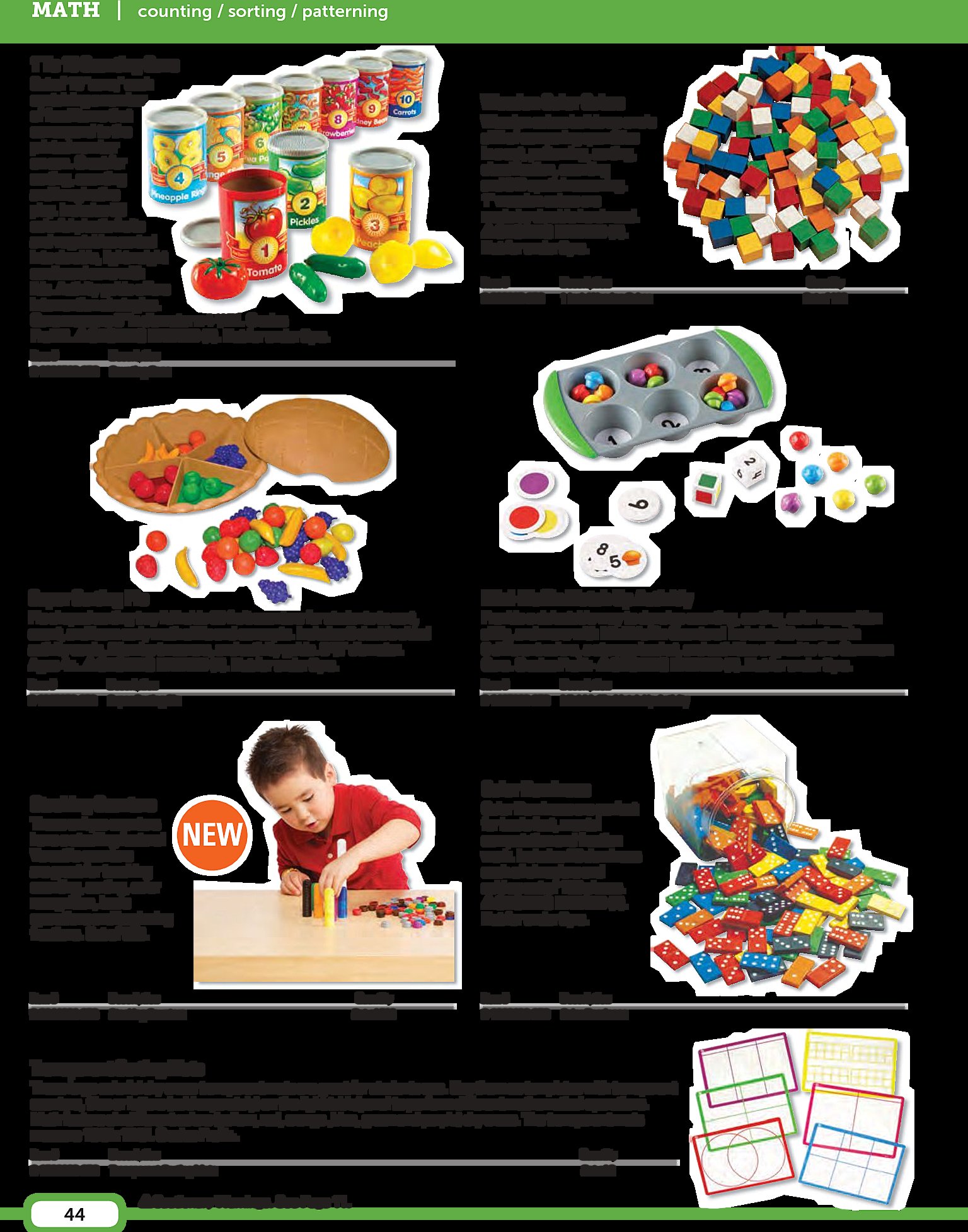 MansionSchools.com : Learning Resources Super Sorting Pie, 68 Pieces ...