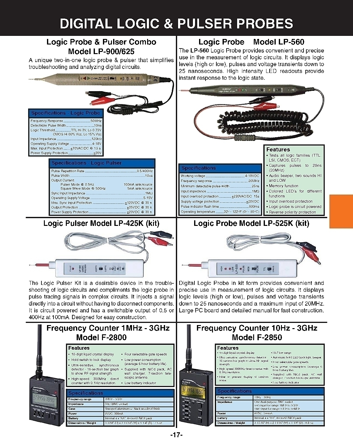 MansionSchools.com : Logic Probe Kit : Sports & Fitness